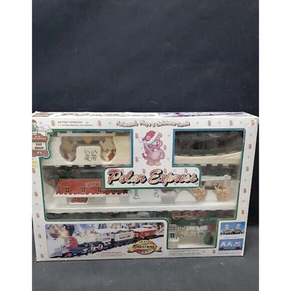 Holiday | North Pole Toy Shop Polar Express Animated Christmas Battery ...